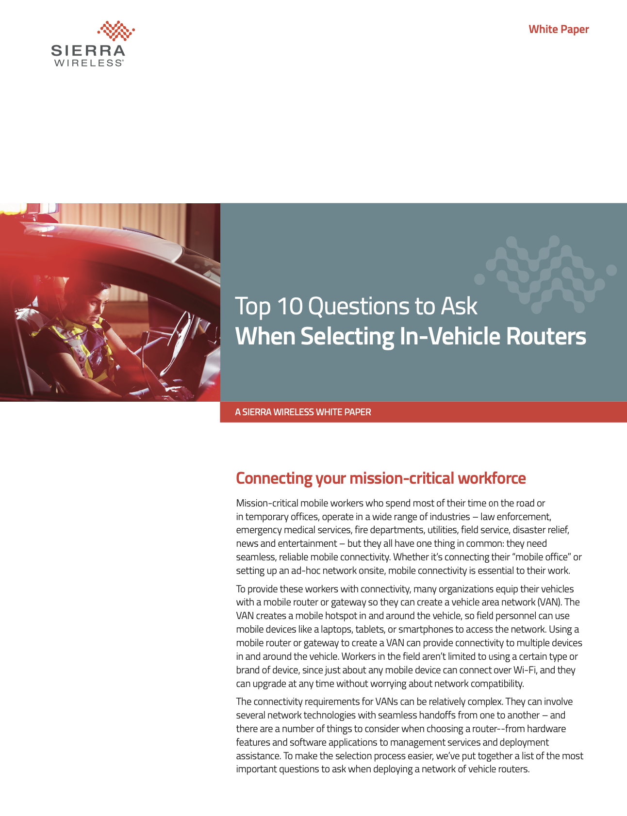 Top 10 Questions to Ask When Selecting In-Vehicle Routers ...